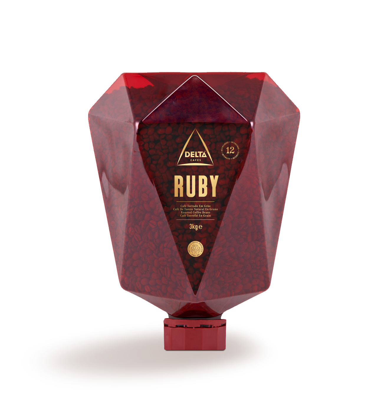 Delta Ruby ganze Kaffeebohnen | 3 Kg Dose – Pérola Portugal