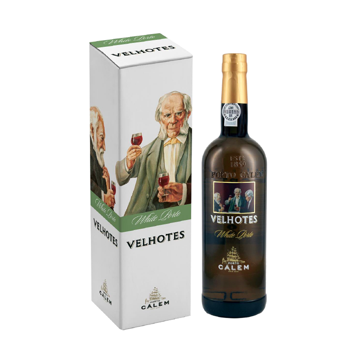 Calem Velhotes White 0,75 I - hochwertig verpackt – Pérola Portugal