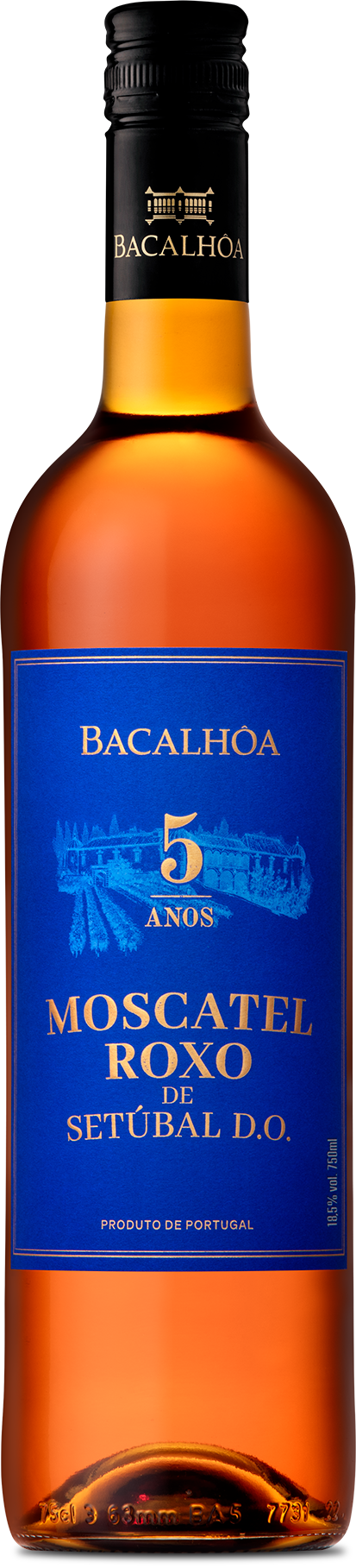 Moscatel de Setubal Bacalhoa Roxo 5 Anos – Pérola Portugal